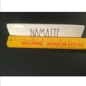Rae Dunn | Office | Rae Dunn Namaste Ceramic Name Plate Desk Plaque ...